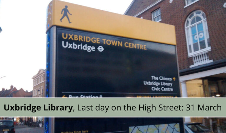 Uxbridge Library closes on the High Street on 31 March | Ruislip ...