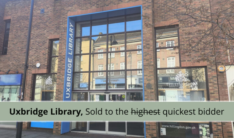 Old Library building on Uxbridge High Street to be sold in the next few ...